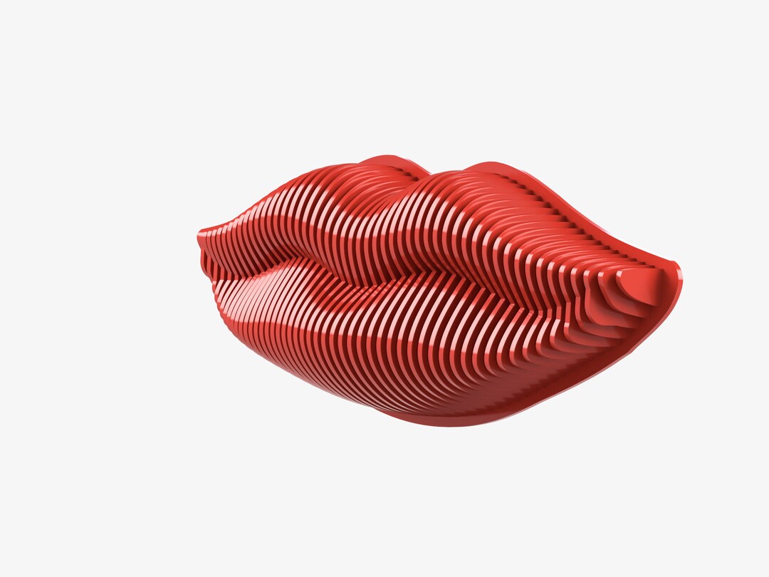 Parametric Lips - File for Laser Cutting - Etsy UK