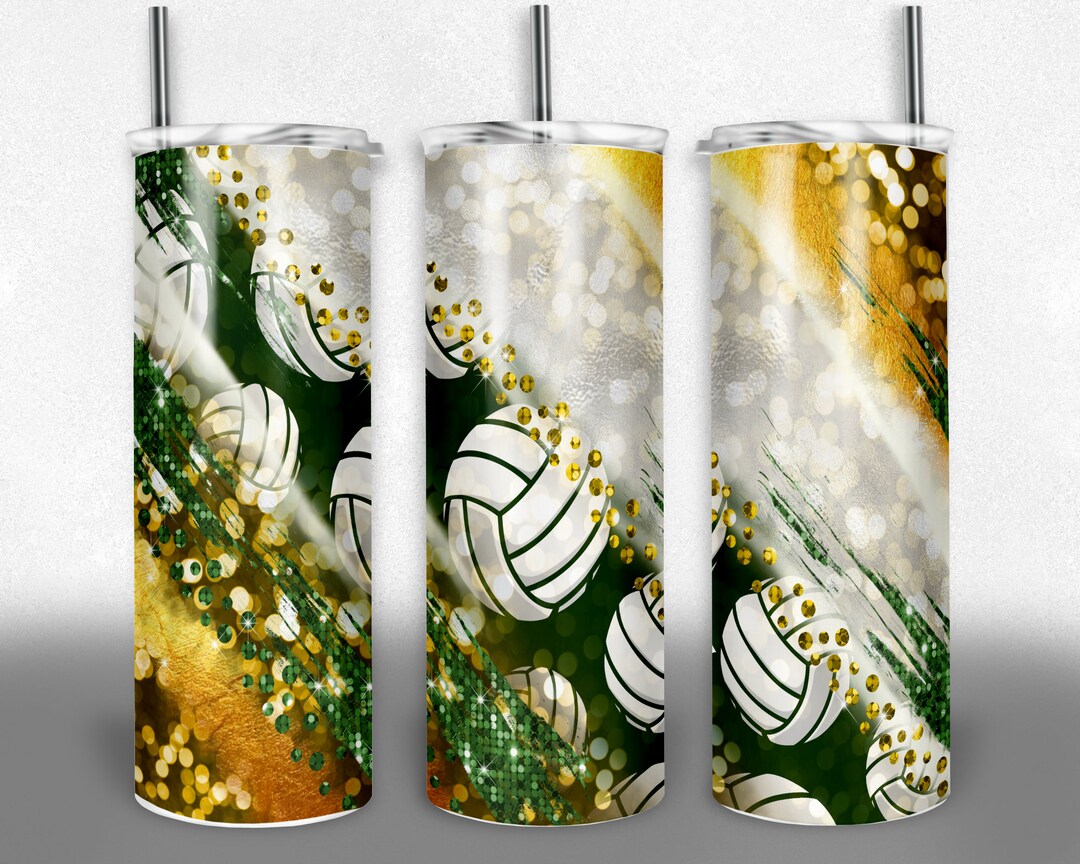 Volleyball Tumbler Design, Sublimation Tumbler for Girl, Volleyball ...
