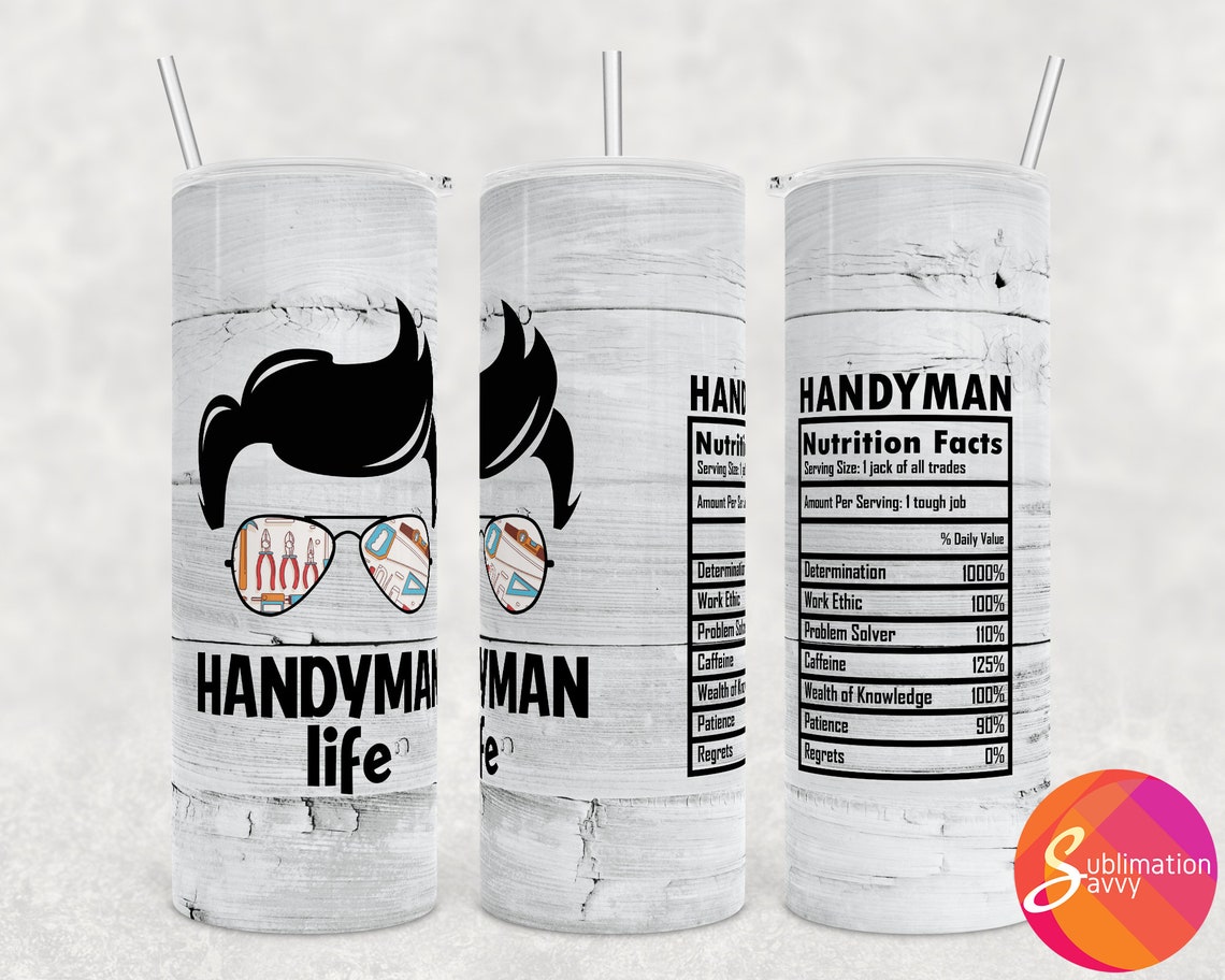 Sublimation Tumbler Design for Men 20 Oz Tumbler Wrap for | Etsy