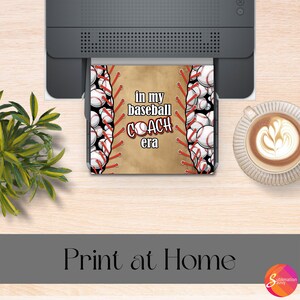 Baseball Coach Tumbler Wrap, Sublimation Tumbler for Him, Baseball ...