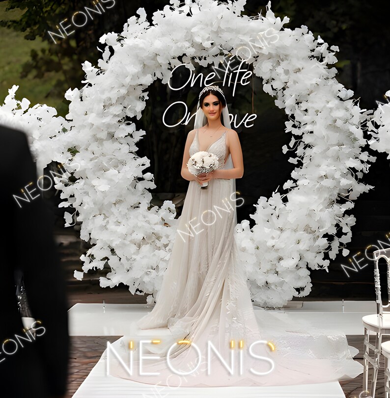 Custom Wedding Neon Sign create Your Own Unique LED Neon Wedding Sign ...