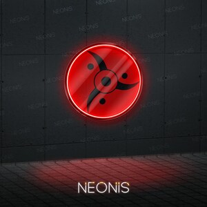 Anime Character LED Neon Anime Wall Art, Anime, Cartoon Character, Game ...