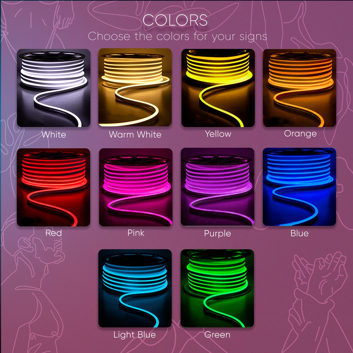 Logo Neon Sign Customize Your Brand's Identity With Handmade LED Neon ...