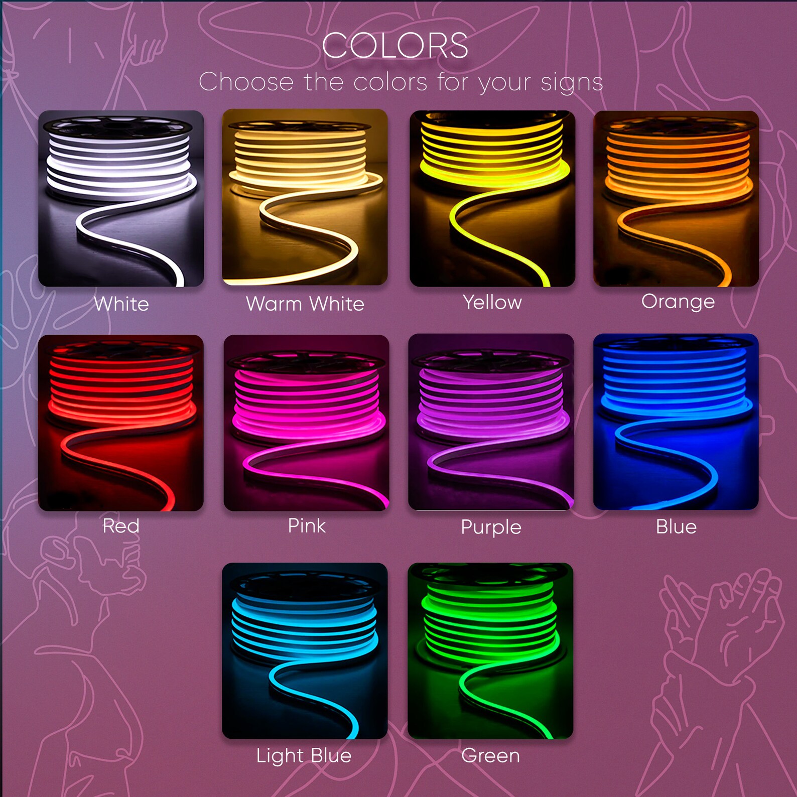 Logo Neon Sign Customize Your Brand's Identity With Handmade LED Neon ...