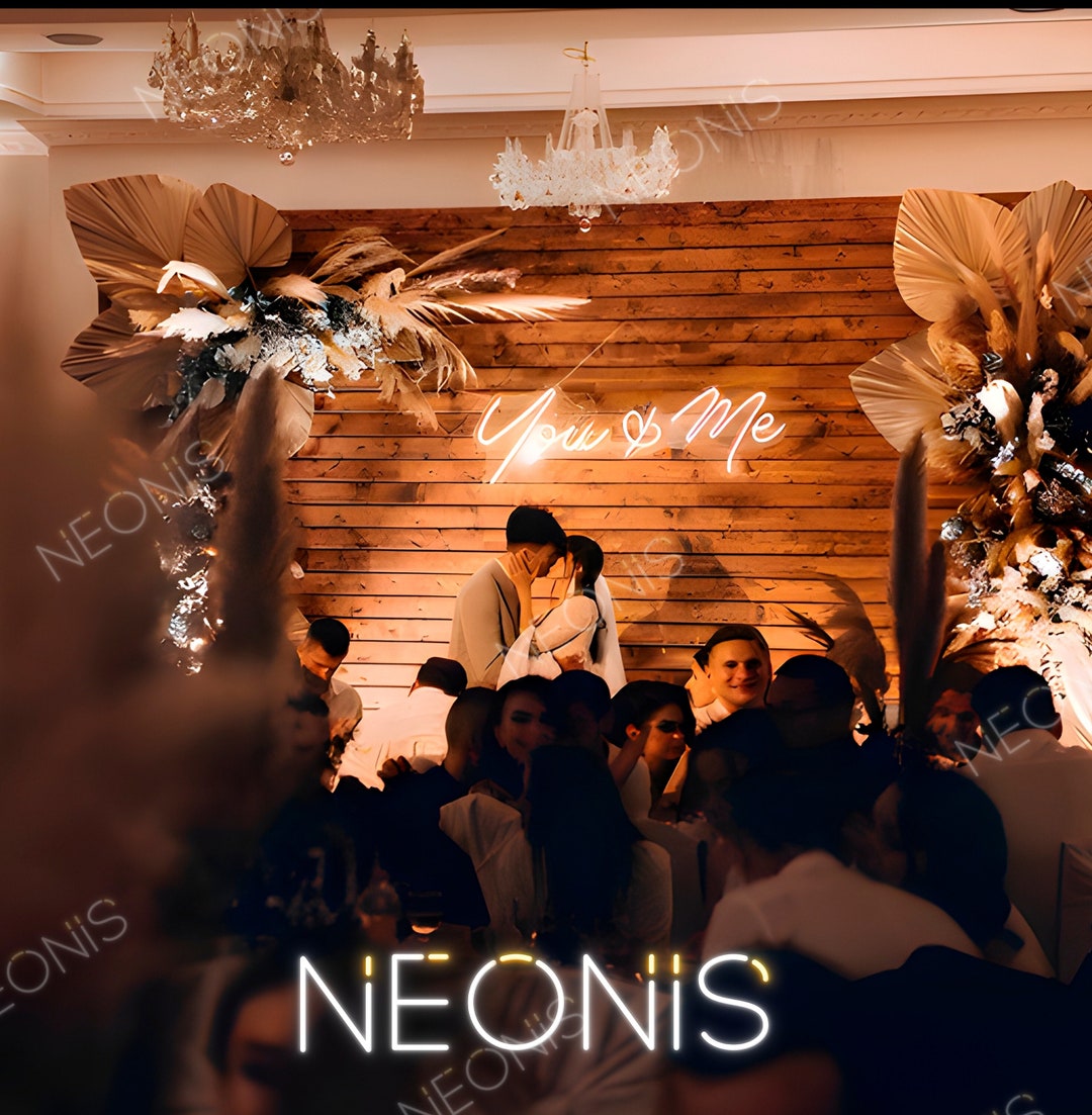 Custom Wedding Neon Sign -create Your Own Unique LED Neon Wedding Sign ...