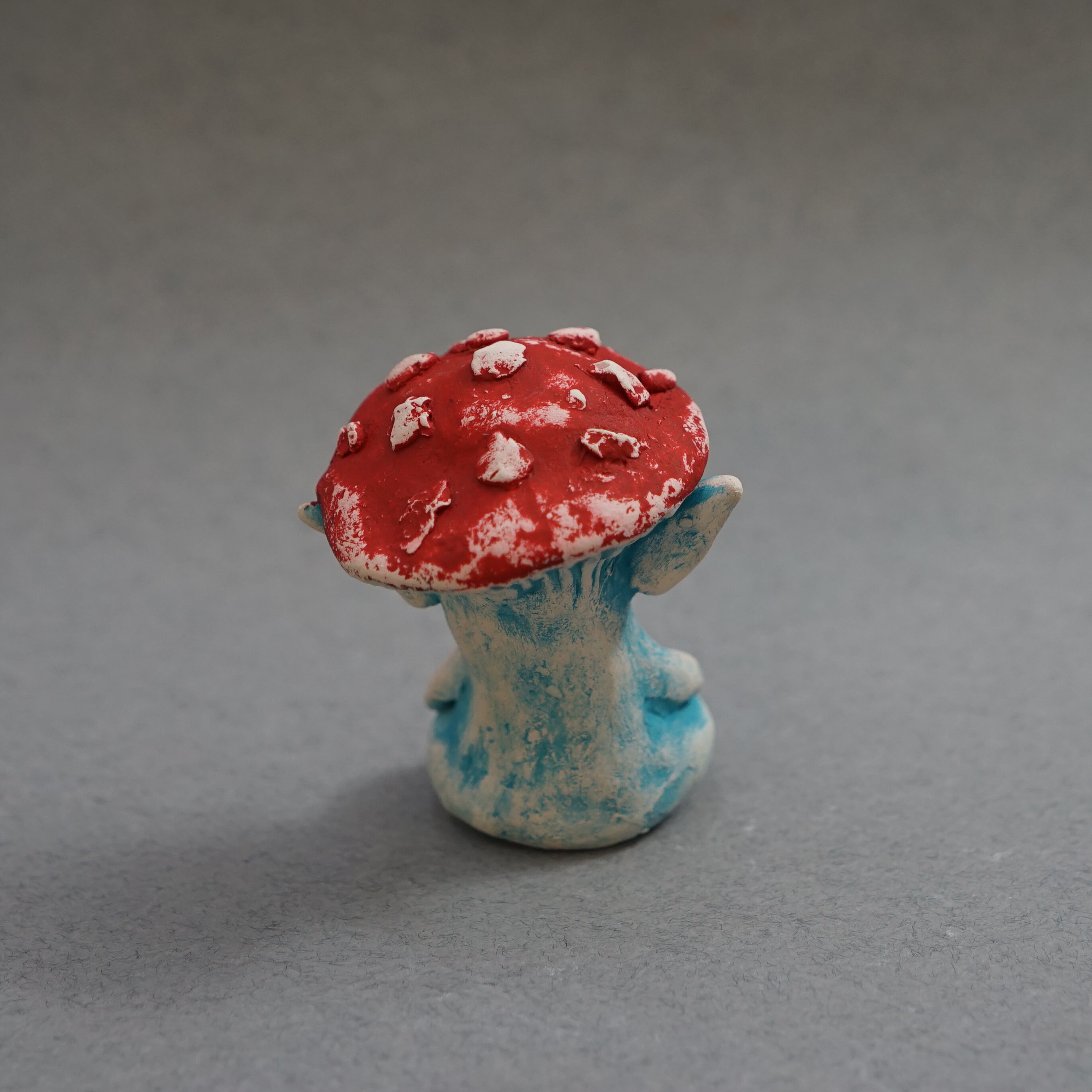 Magic Mushroom Figurine Ceramic Mushroom Figurines Unique Clay Amanita ...