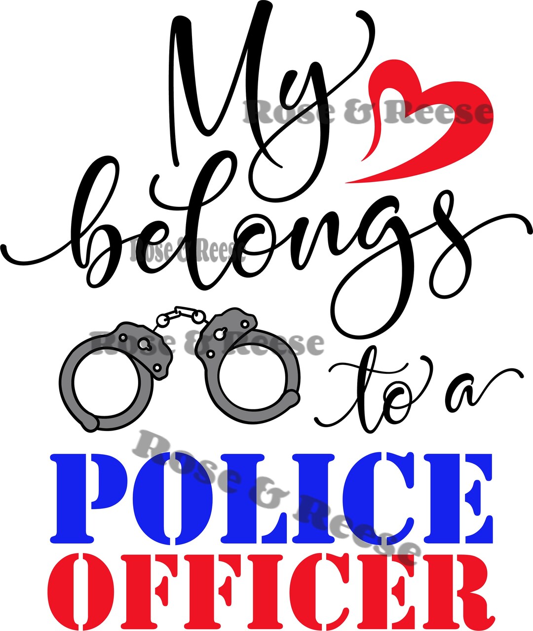 Police Valentines SVG, Heart Svg, Shirt, Kids, Law Enforcement, Office ...