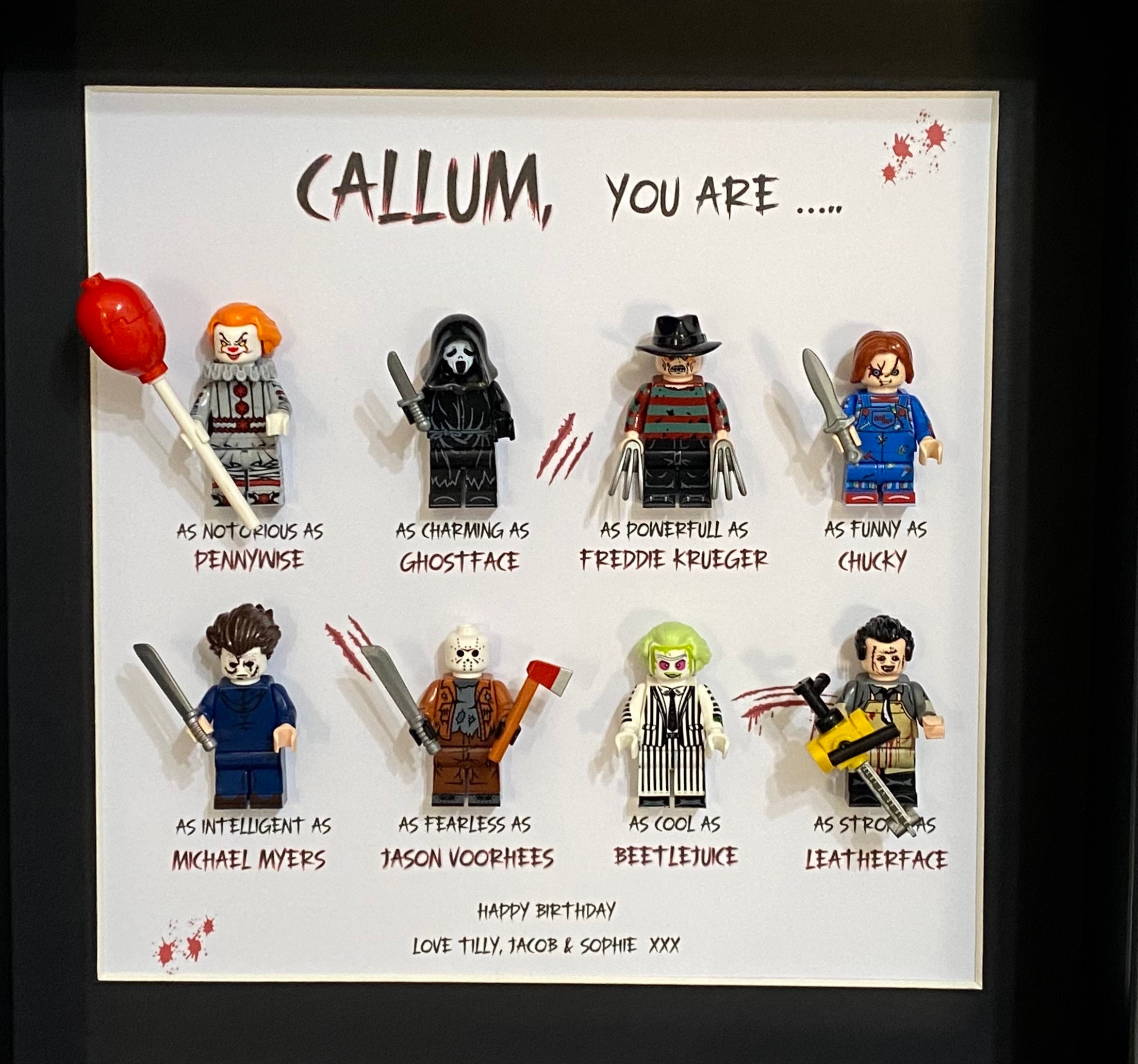 Lego Horror Movie Minifigures Leatherface Horror Movie Minifigure!
