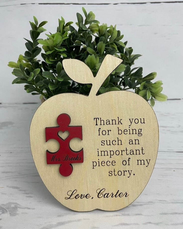 Thank You for Being Such an Important Piece of My Story | Teacher ...