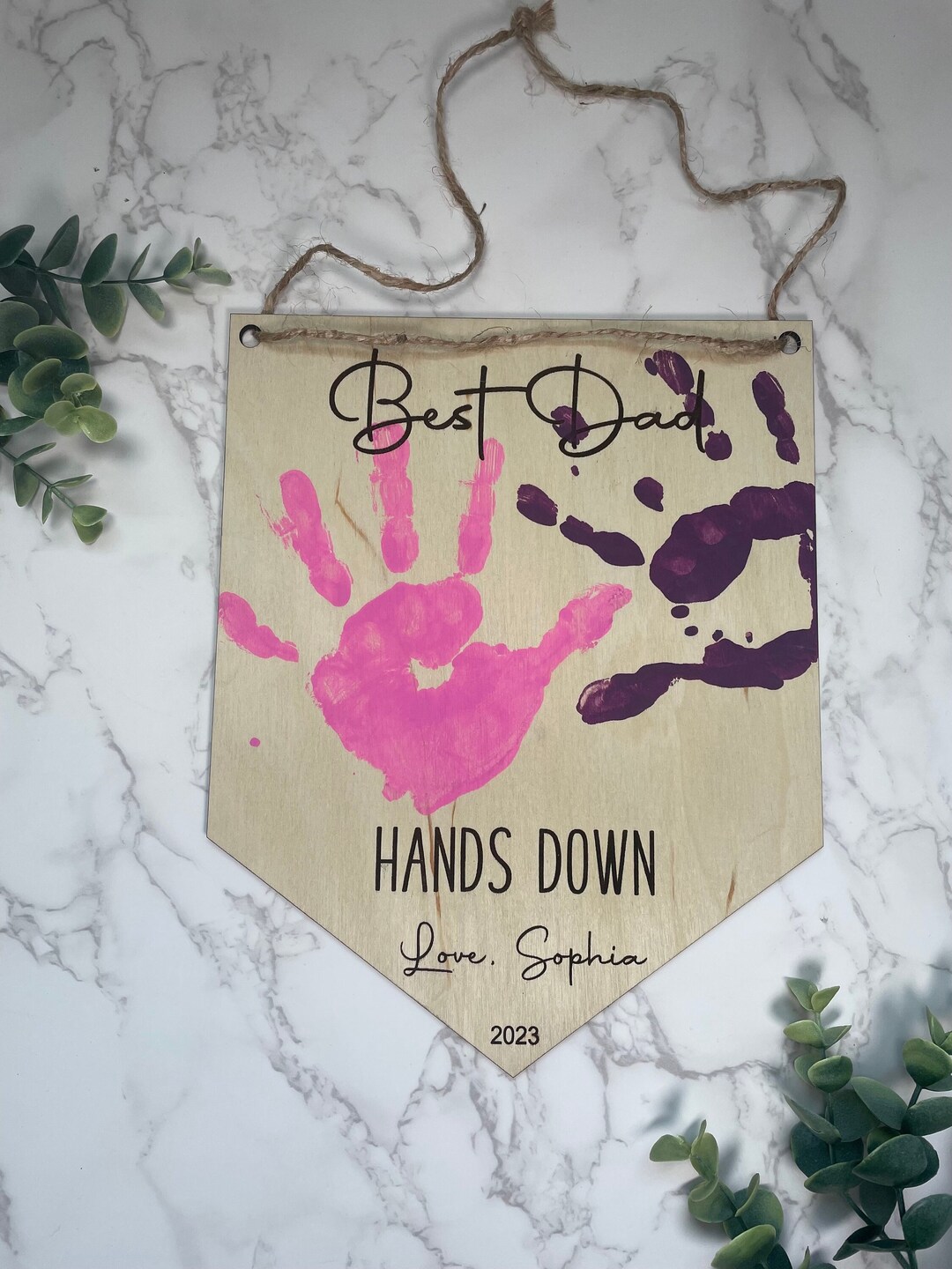 Best Dad - Hands Down! Father's Day Gift | DIY Gift for Dad | Best Dad ...