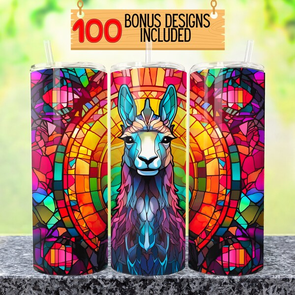 Alpaca Stained Glass - Etsy