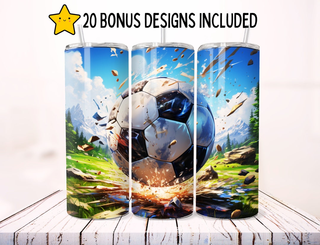 Soccer Ball 20oz Tumbler Sublimation Design (digital Download) - Etsy
