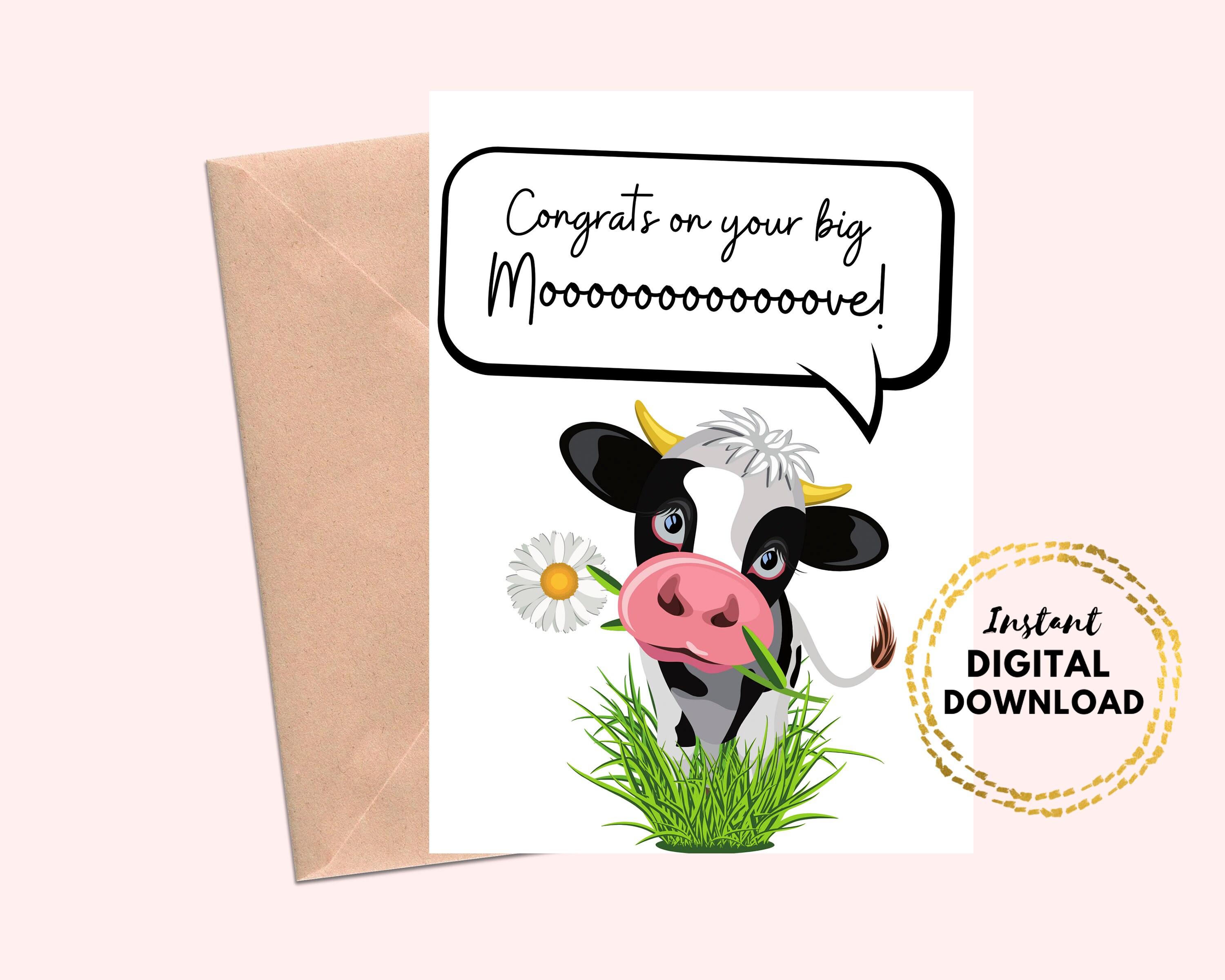 Printable Congratulations on Your Big Move Greeting Card, New Home, New ...