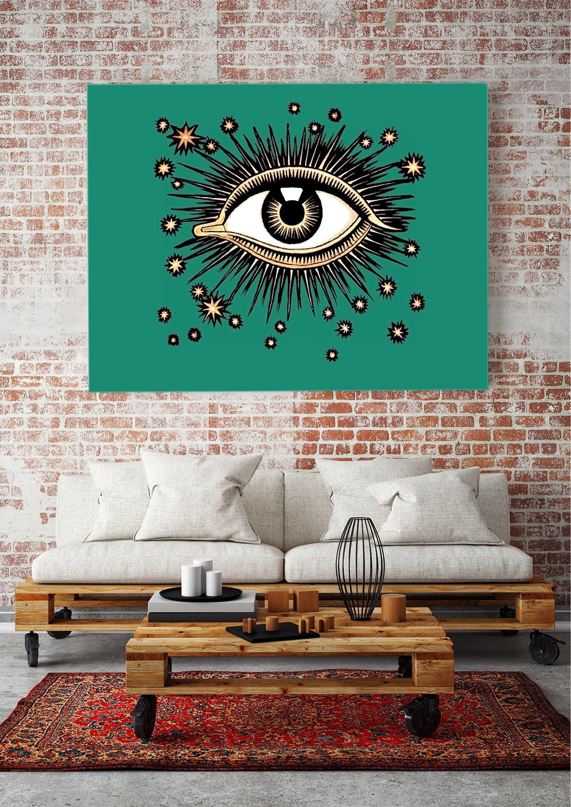 Printable Vintage All Seeing Eye Art / Printable Vintage - Etsy UK
