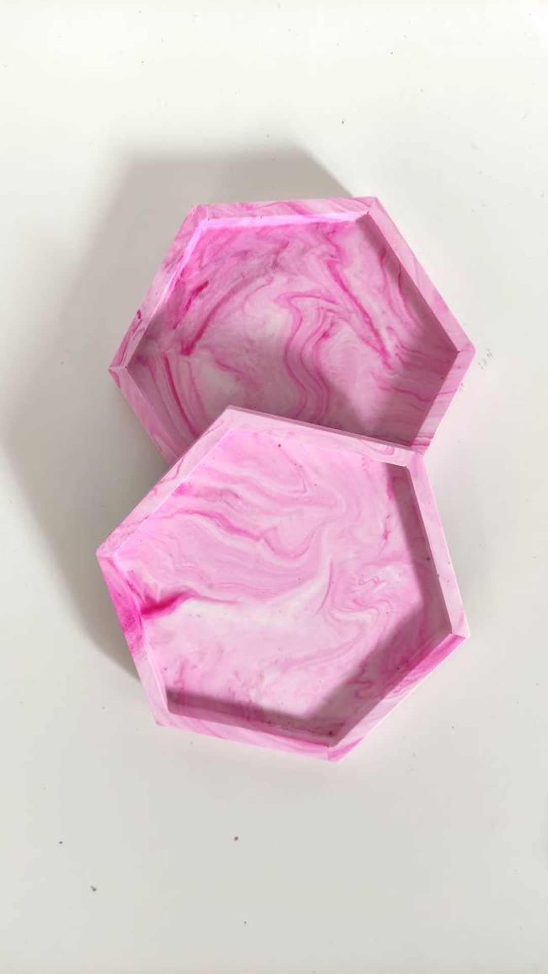 Marbling Coasters, Set of Two, Gift Set for Home, Christmas Gift Sets ...