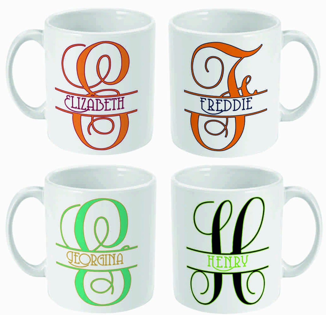 Personalised Name Coffee Mug Custom Name Mug T For Him Etsy