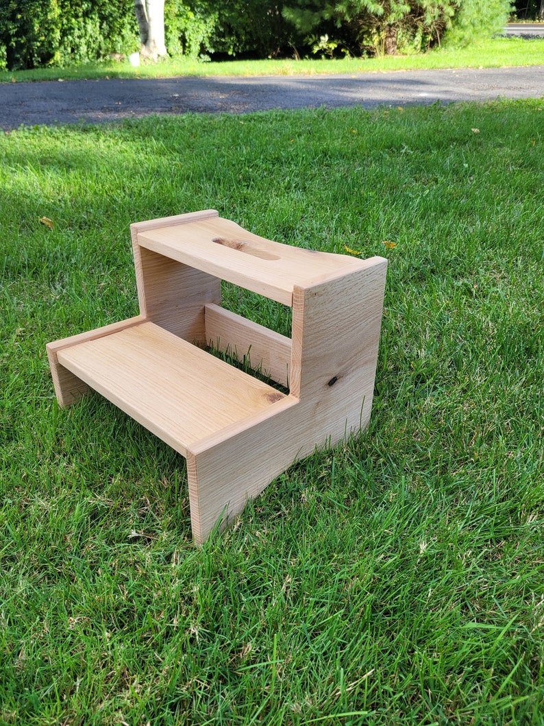 2 Step Stool CNC Design File Svg Dxf Crv Stepping Stool - Etsy