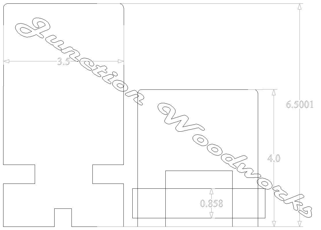 Cell Phone Stand File for CNC Cutting Diy Contains Svg, Crv, Dxf, Pdf ...