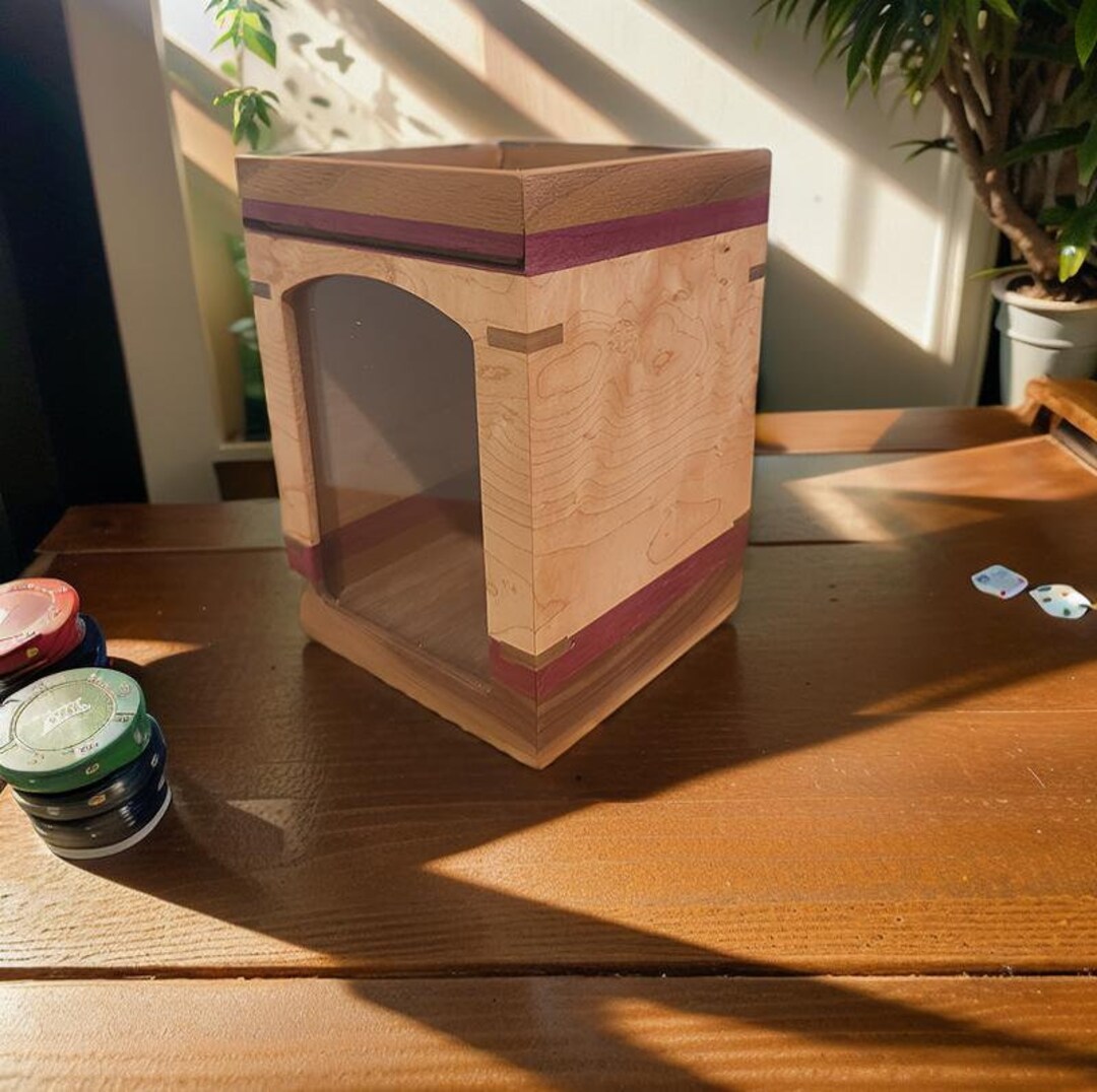 Wooden Card Deck Box for Magic the Gathering, Commander, Pokemon Cards ...