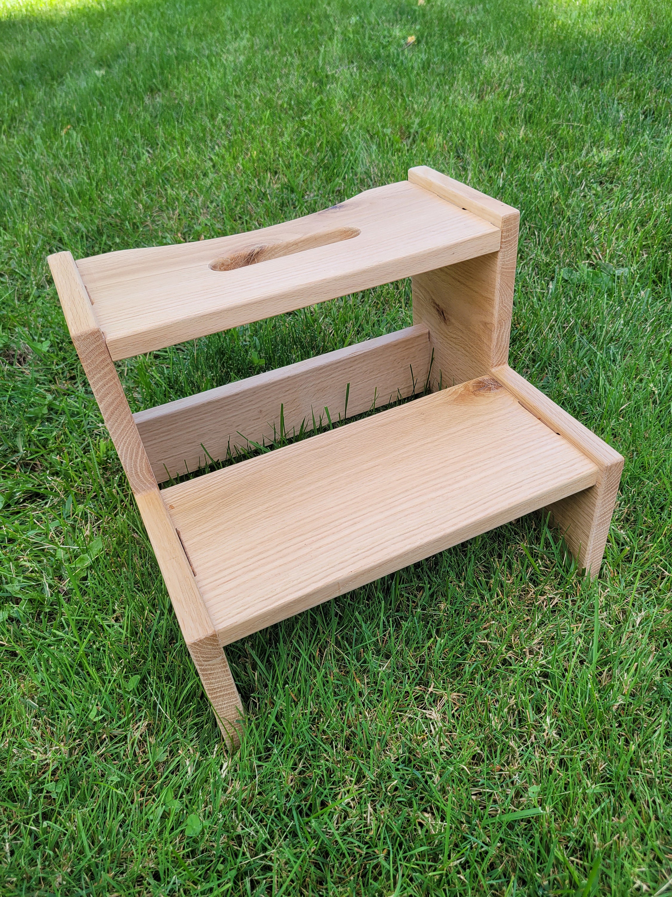 2 Step Stool CNC Design File Svg, Dxf, Crv, Stepping Stool, Kids Stool ...