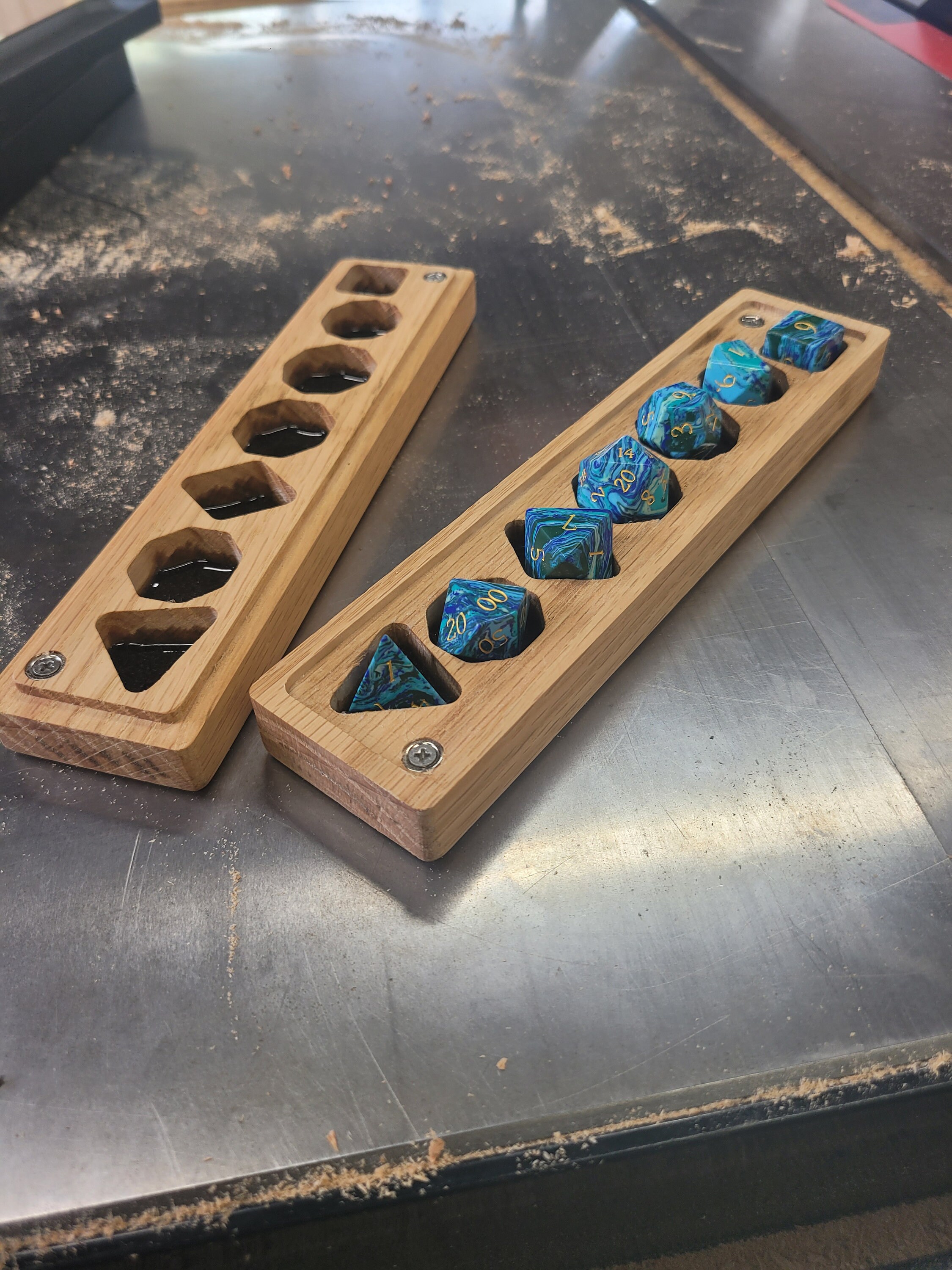 Dice Box CNC Design File Svg Dxf Crv for Dnd Tabletop - Etsy