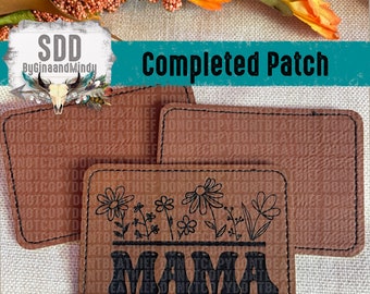 Leather Patch Mom Hat - Etsy