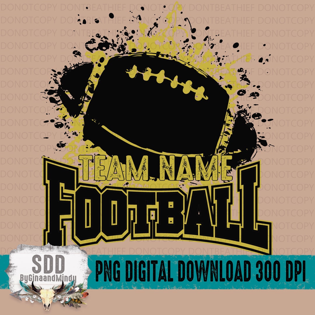 Custom Football Team PNG | School, Team, Fall, Sport, Spirit, Football ...