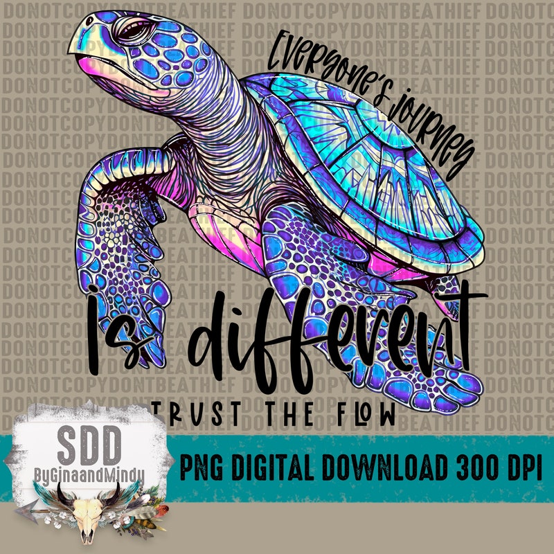 Sea Turtle the Journey - Etsy