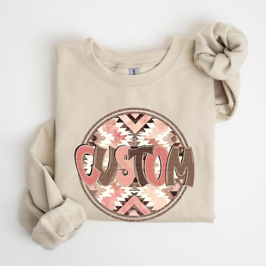 Custom Western Name Title PNG | Trendy, Western, Aztec, Circle, Custom ...