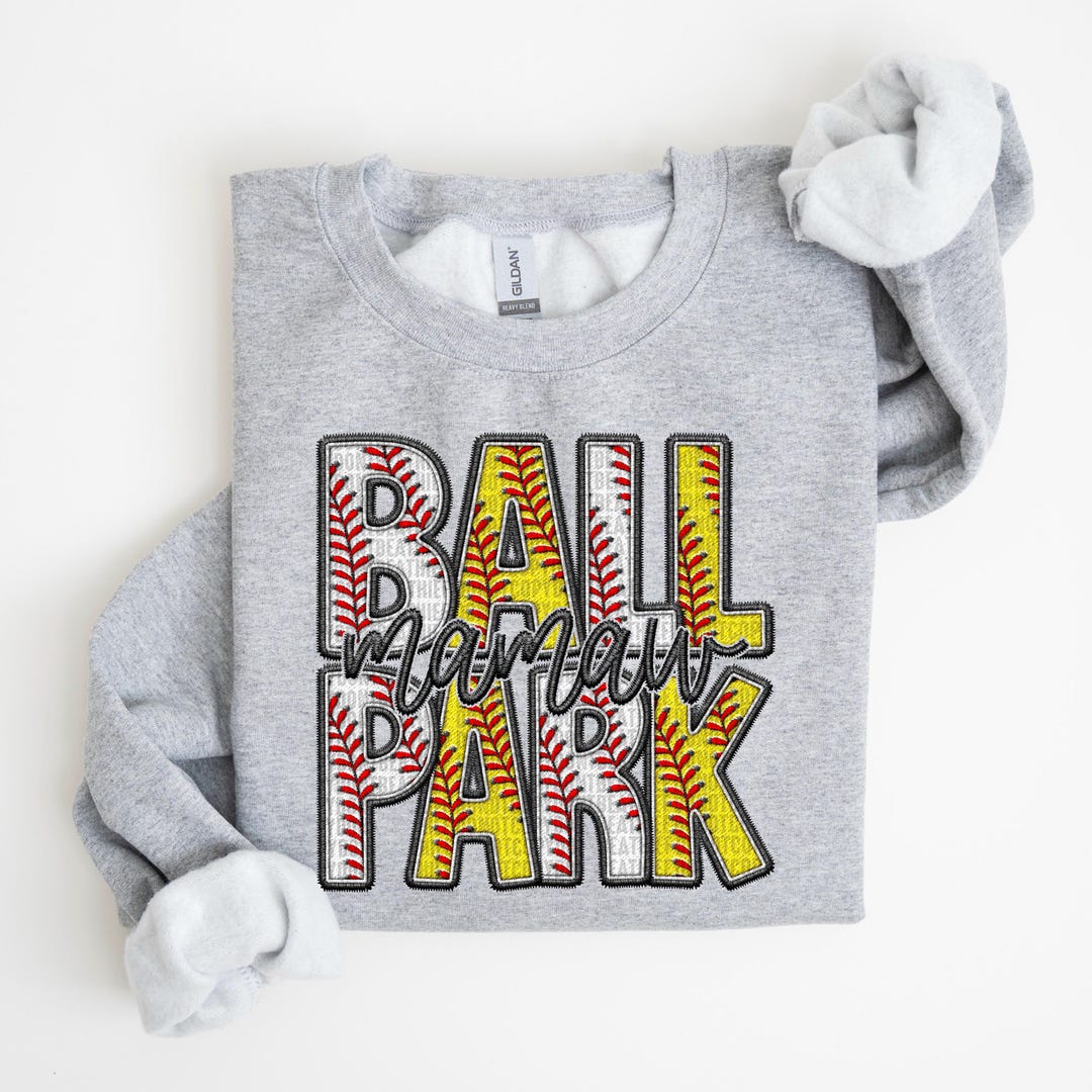 Softball Baseball Mamaw PNG | Faux Embroidery, Trendy, Title, Name ...