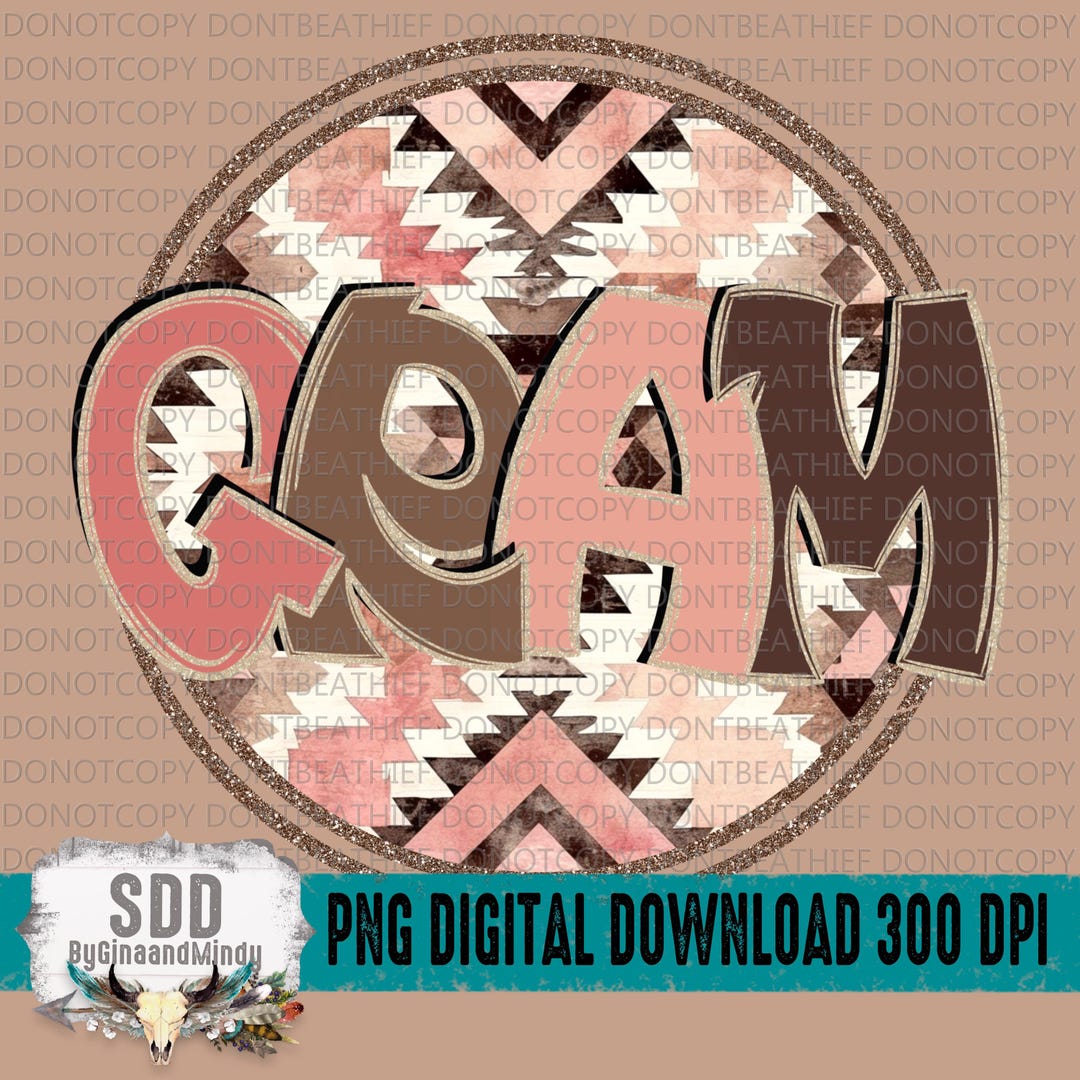 Gram Western Name Title PNG | Trendy, Gram, Western, Aztec, Circle ...