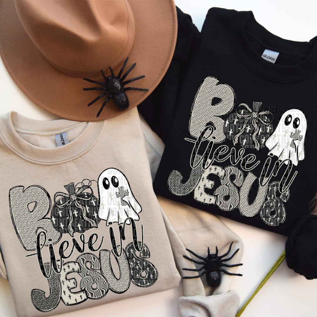 Halloween Spooky Christian Faith PNG | Trendy, Ghost, Pumpkin, Bow ...