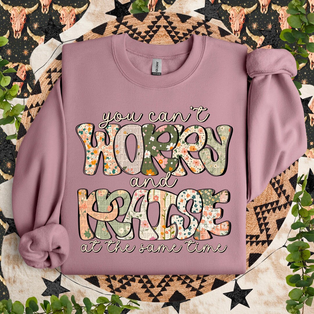 Can't Worry and Praise PNG | Trendy, Faith, Christian, Doodle Letters ...