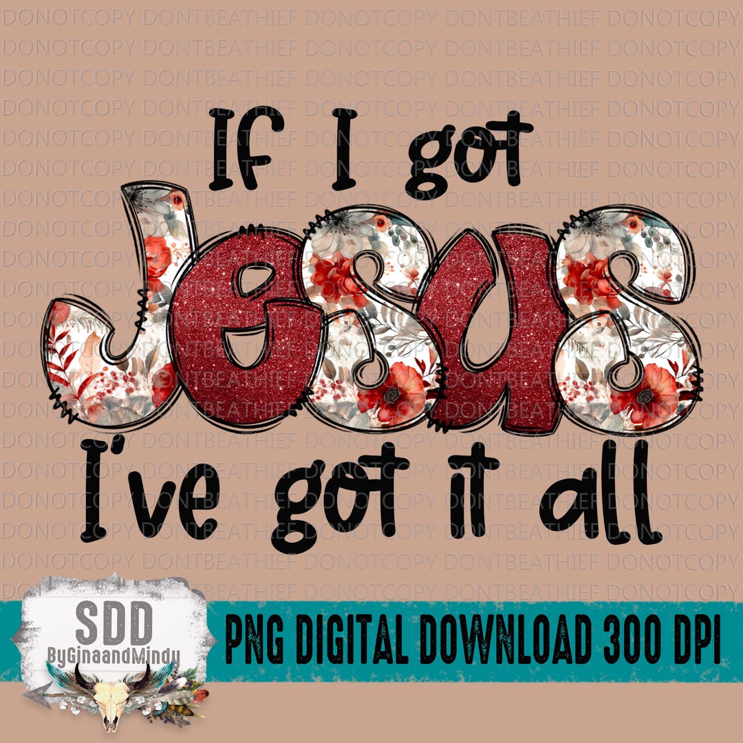 Got Jesus PNG | Doodle Letters, Fall, Christian, Faith, Floral, Jesus ...
