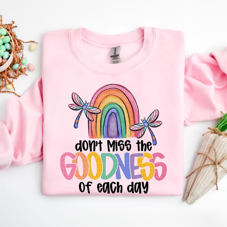Goodness PNG Bundle | Trendy, Rainbow, Spring, Summer, Positive, Faith ...