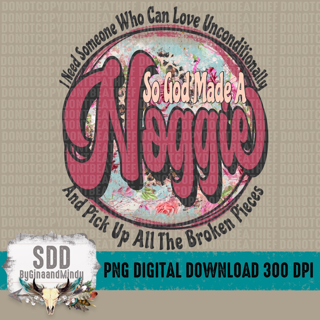Noggie PNG Digital Download Sublimation Download PNG - Etsy
