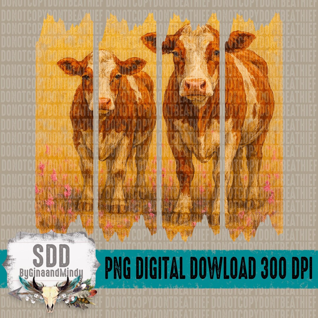 Cow PNG | Trendy, Cows, Field, Brush Strokes, Western, Southern ...