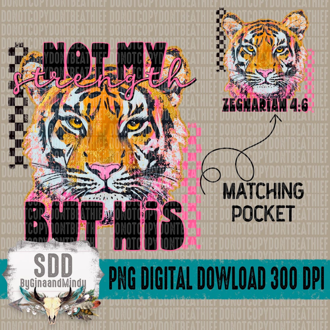 Christian Bundle PNG | Trendy, Faith, Jesus, God, Tiger, Checker ...