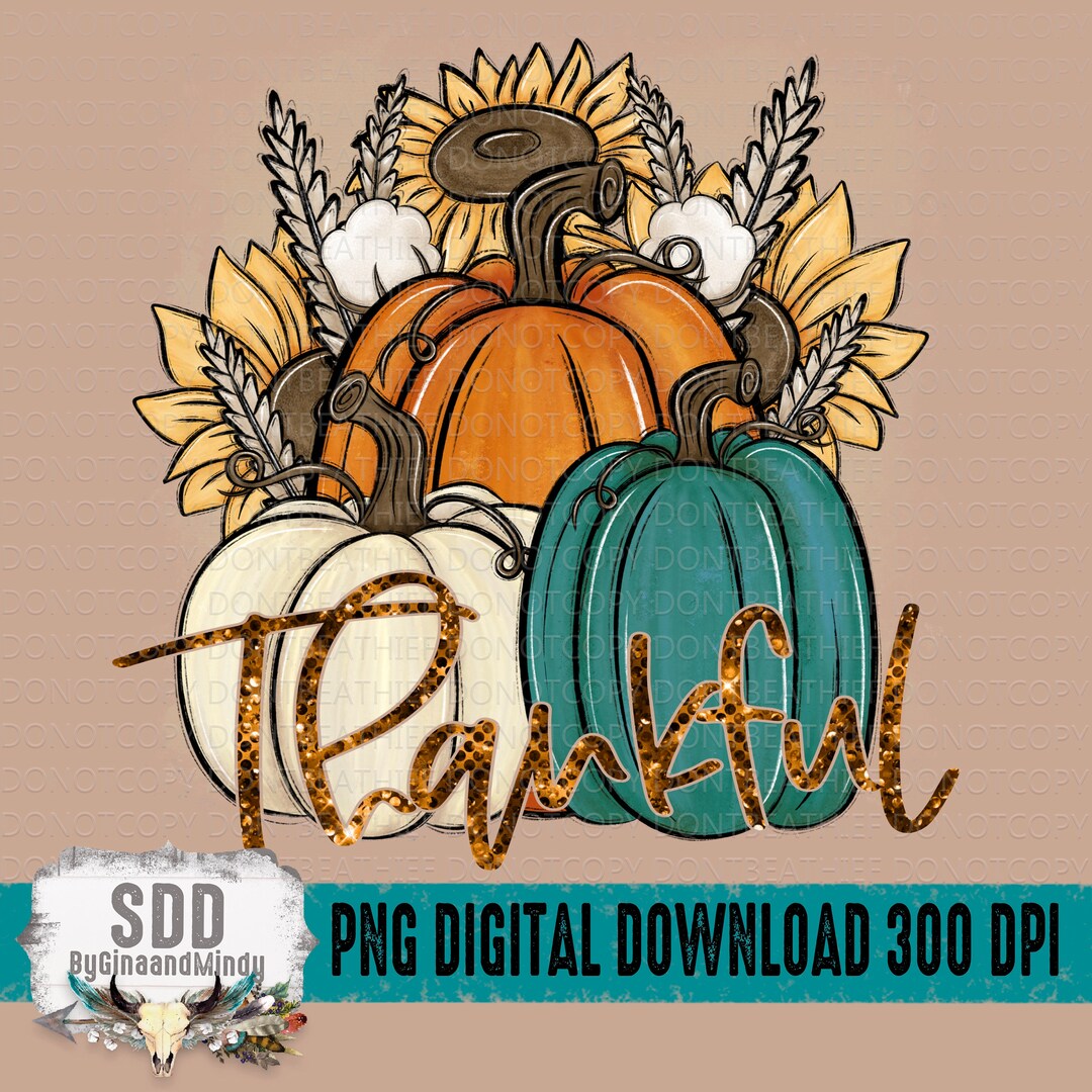 Thankful Pumpkins PNG Pumpkin, Fall, Autumn, Sequin, Sparkle, Thankful ...