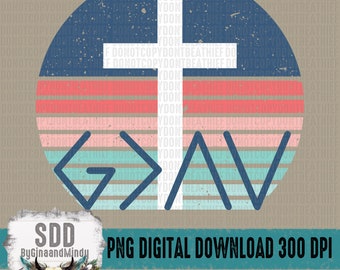 God is Greater PNG Instant Digital Download - Etsy