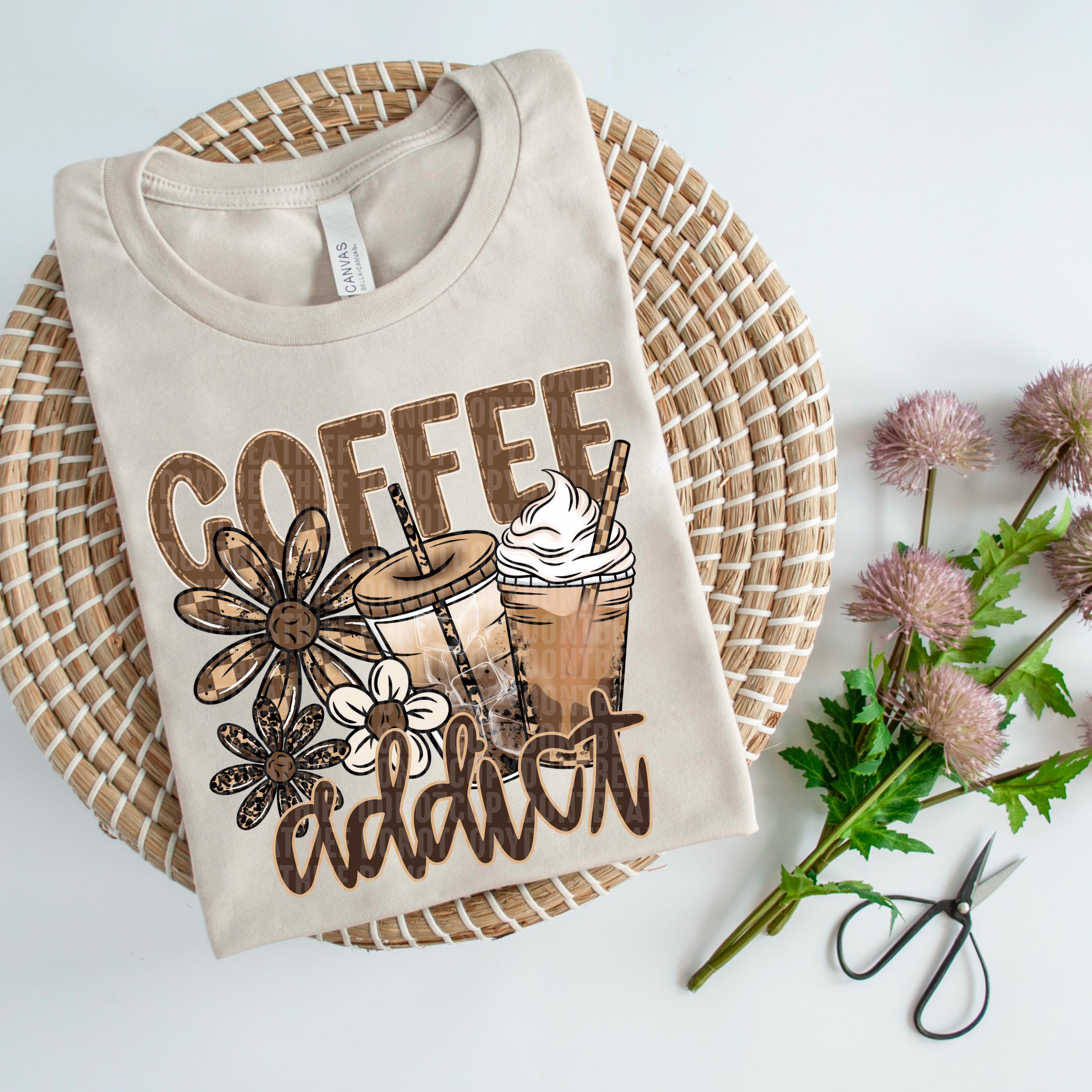 Coffee PNG | Trendy, Flower, Checker, Checkered, Leopard, Caffeine ...