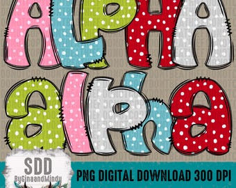 Leopard Block Shadow, Distressed Letters PNG Bundle, Modern Boho Color ...