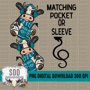 Udderly Freezing Bundle PNG | Cold, Snow, Winter, Cow, Animal, Moo ...