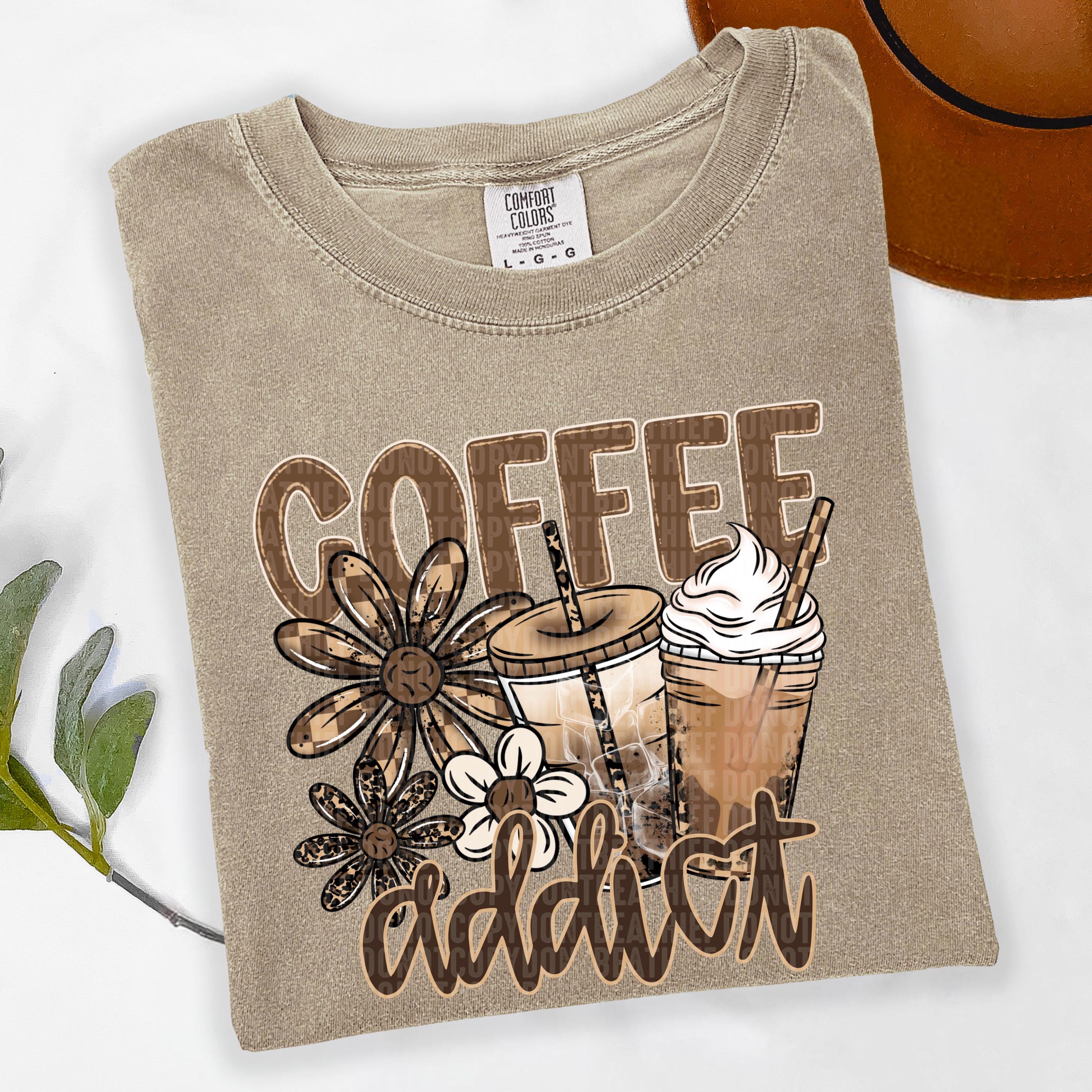 Coffee PNG | Trendy, Flower, Checker, Checkered, Leopard, Caffeine ...