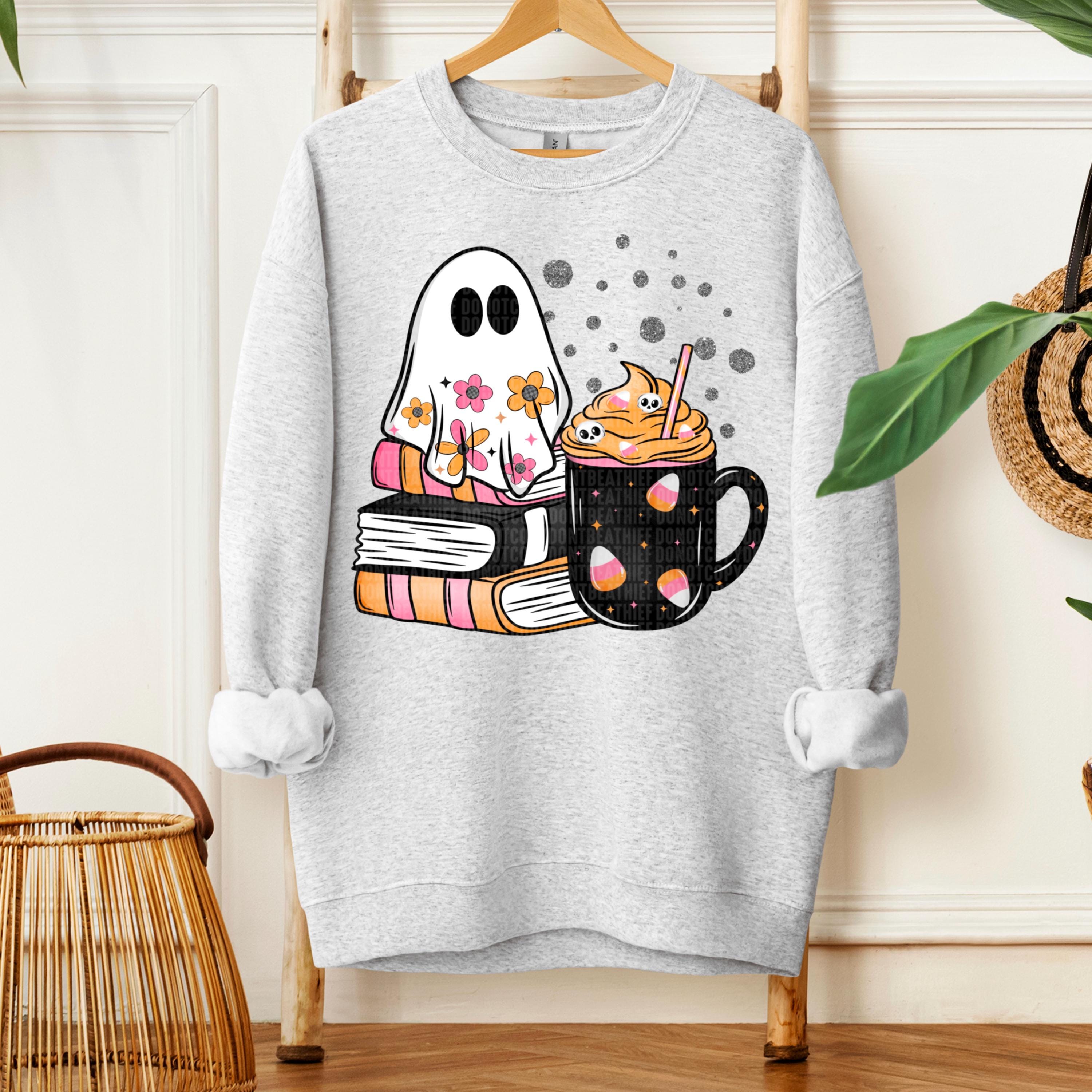 Spooky Reads & Lattes Please Bundle PNG | Trendy, Read, Reading, Reader ...