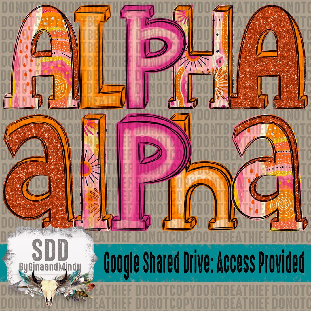 Sunshine Blocks Doodle Alpha PNG Bundle Set | Doodle Letters, Dots ...
