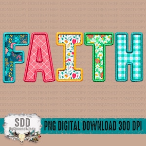 Faith Spring Floral PNG | | Faux Embroidery, Spring, Floral, Christian ...