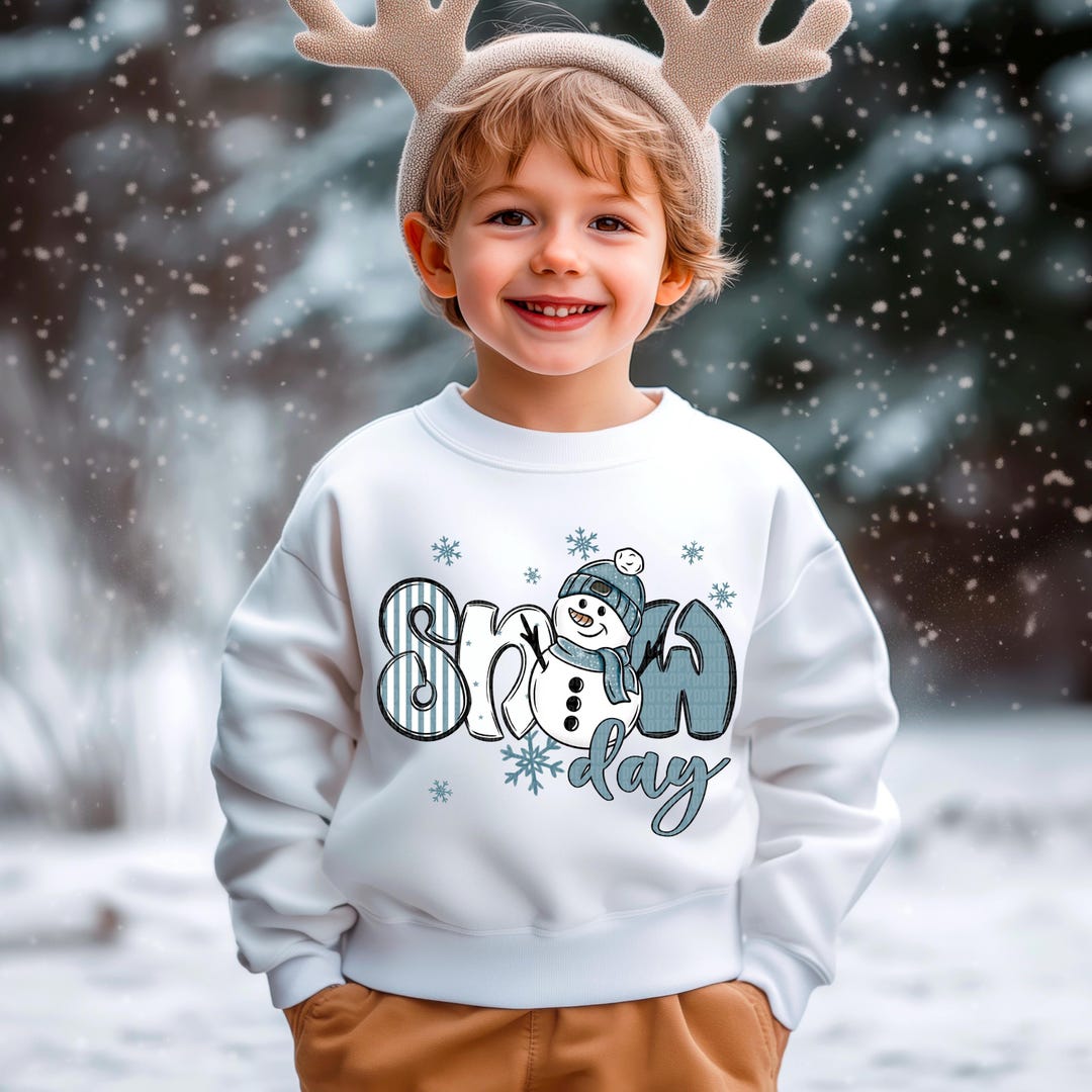Snow Day Snowman PNG | Snowman, Winter, Cold, Hand Drawn, Snow Day, Boy ...