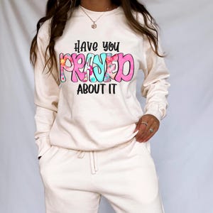Have You Prayed About It PNG | Trendy, Christian, Doodle Letters, Faith ...