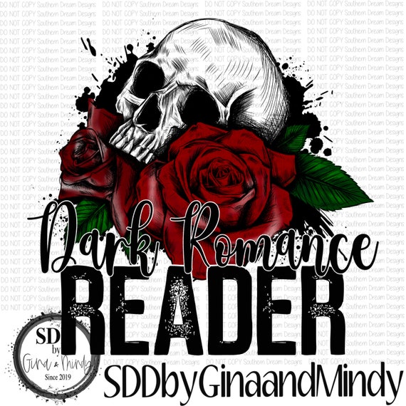 Dark Romance Reader PNG Print Read Reading Smut Book | Etsy